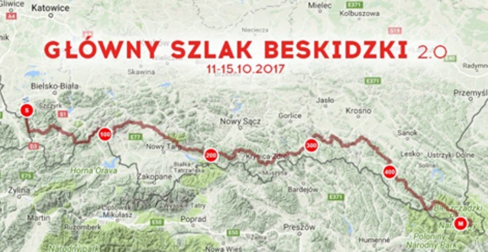 108h 55' - jest nowy rekord! Rafał Bielawa przebiegł Główny Szlak ...